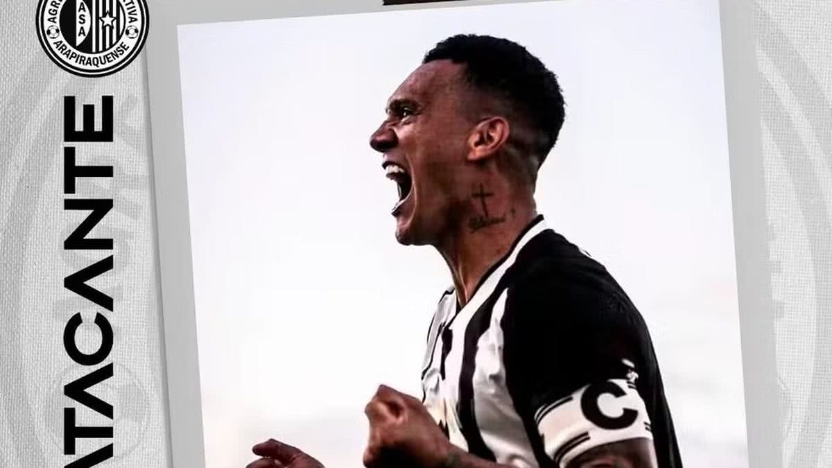 "Ele está de volta!": ASA anuncia retorno do atacante Thiago Alagoano