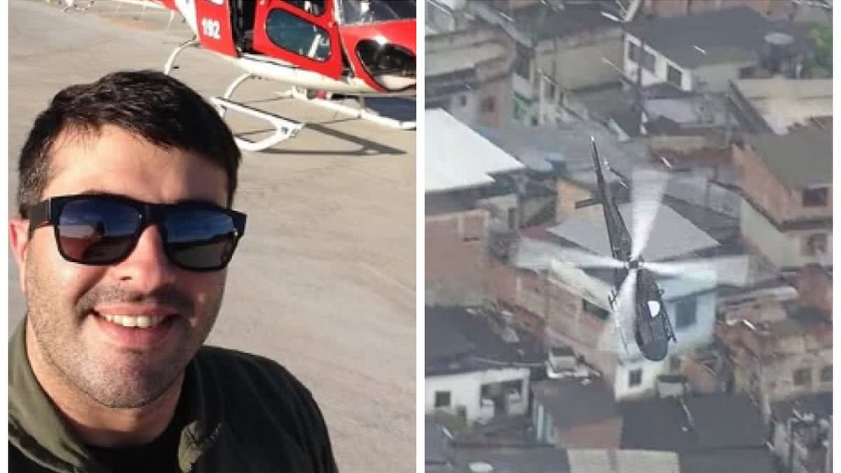 Copiloto de helicóptero baleado na cabeça no RJ foi comandante de ...