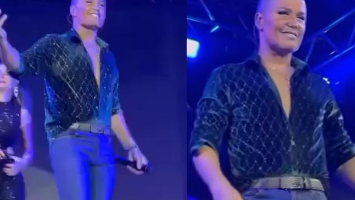 Eduardo Costa surge irreconhecível e fãs comparam com Xuxa; assista vídeo