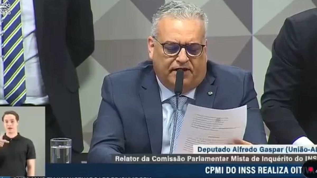 Alfredo Gaspar, relator da CPMI do INSS, pede prisão preventiva de 21 ...