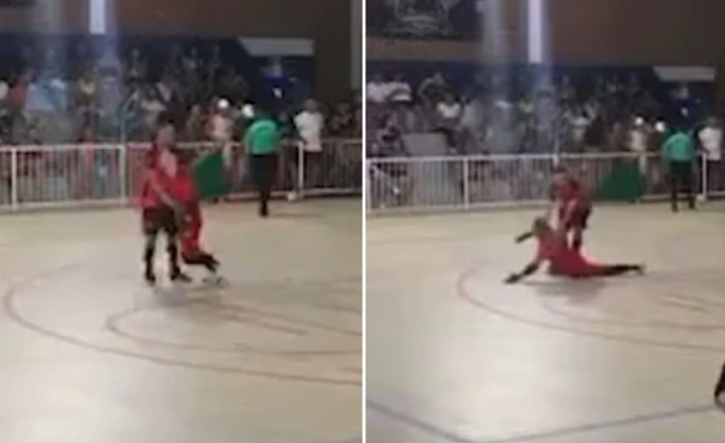 Vídeo: goleiro morre ao levar bolada durante defesa em disputa de pênaltis