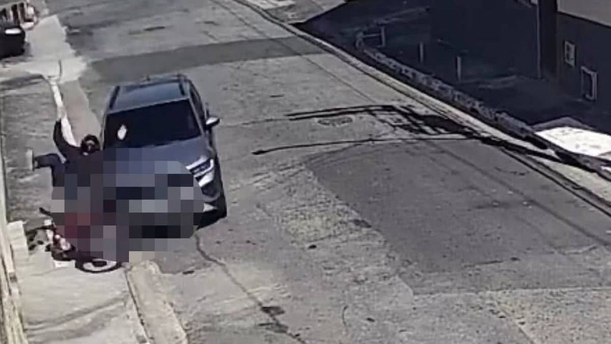 Motorista atropela ladrão em moto e é baleado em seguida