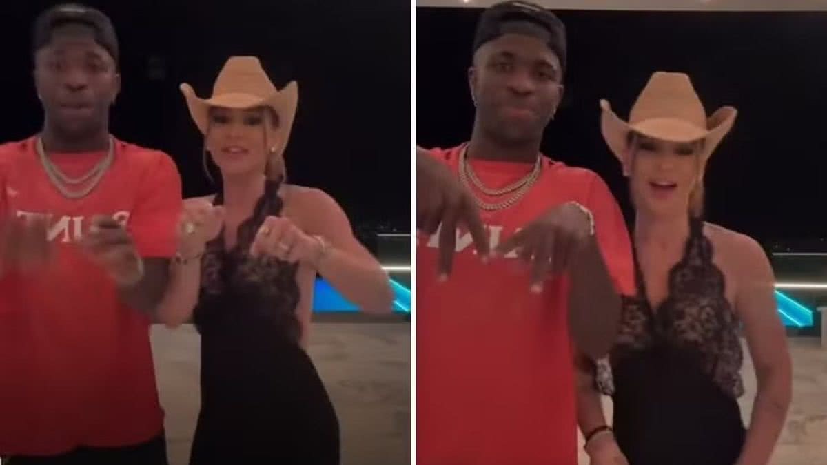 Vini Jr. faz primeiro post ao lado de Virginia e causa alvoroço na web