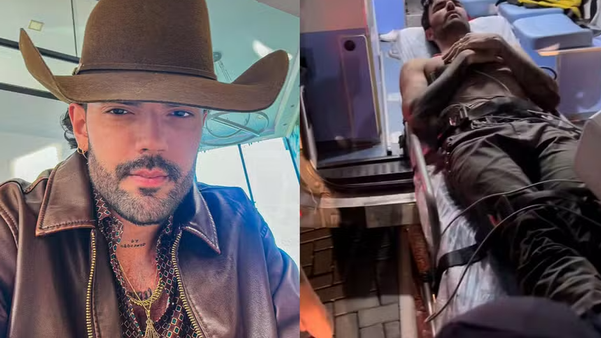 Cantor Luan Pereira é levado ao hospital às pressas após show