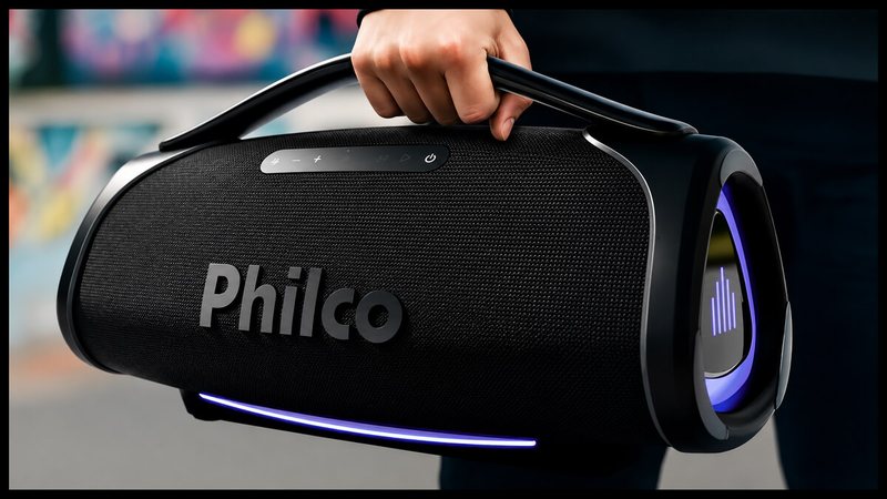 Liquida 6.6 Mercado Livre: caixa de som Boombox da Philco com desconto ...