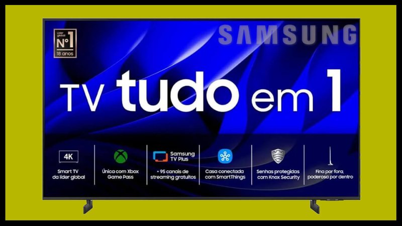 Ofertas do dia: até 46% de desconto nas smart TVs da Samsung