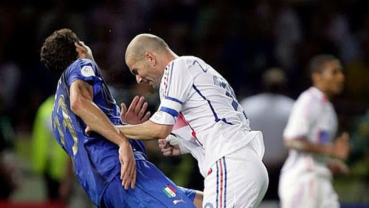 Após 14 anos, Materazzi revela o que gerou a icônica cabeçada de Zidane