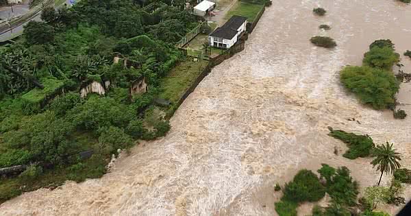 Chuva: imagens aéreas mostram inundações pelo interior de Alagoas