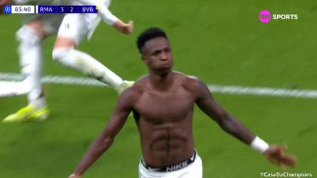 Vini Jr. faz hat-trick e comanda virada épica do Real Madrid sobre o ...