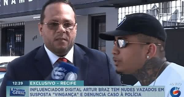 Influencer e advogado viralizam ao explicar nude vazado; assista