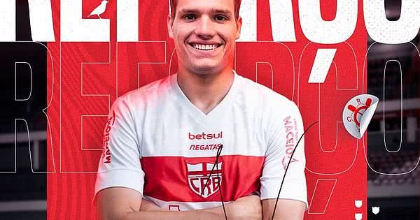 Na saideira de 2021, CRB anuncia contratação do atacante Vico Duarte