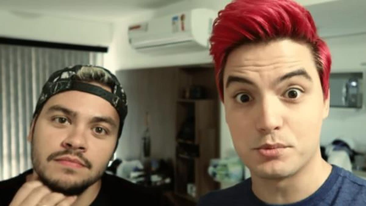 Luccas Neto relembra 'ruptura' com irmão Felipe Neto: 'Roteirizado'