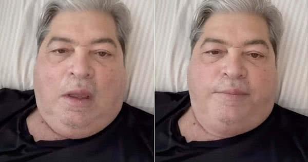 Filho de Datena atualiza estado de saúde do apresentador